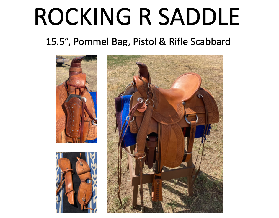 Raffle Ticket- Rocking R Saddle | Horse'n Around Rescue